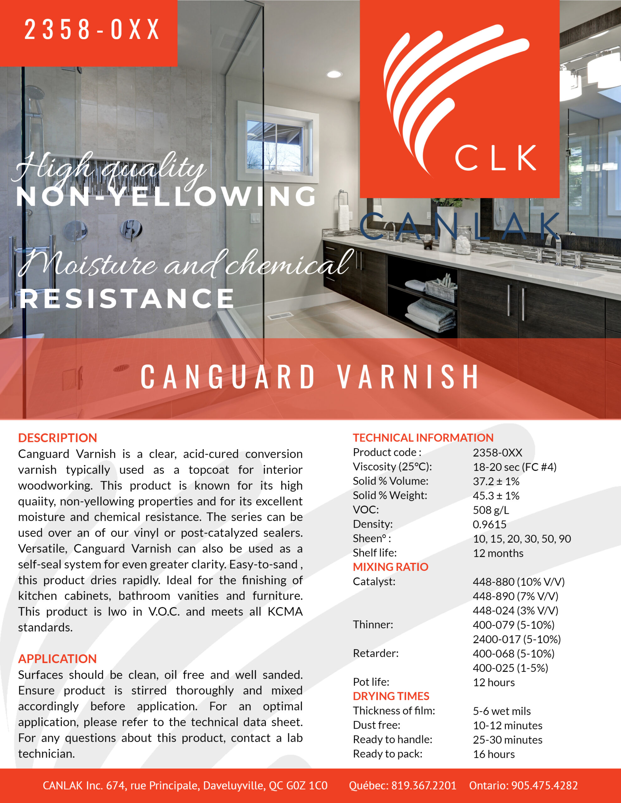 Laques & Vernis - Canlak